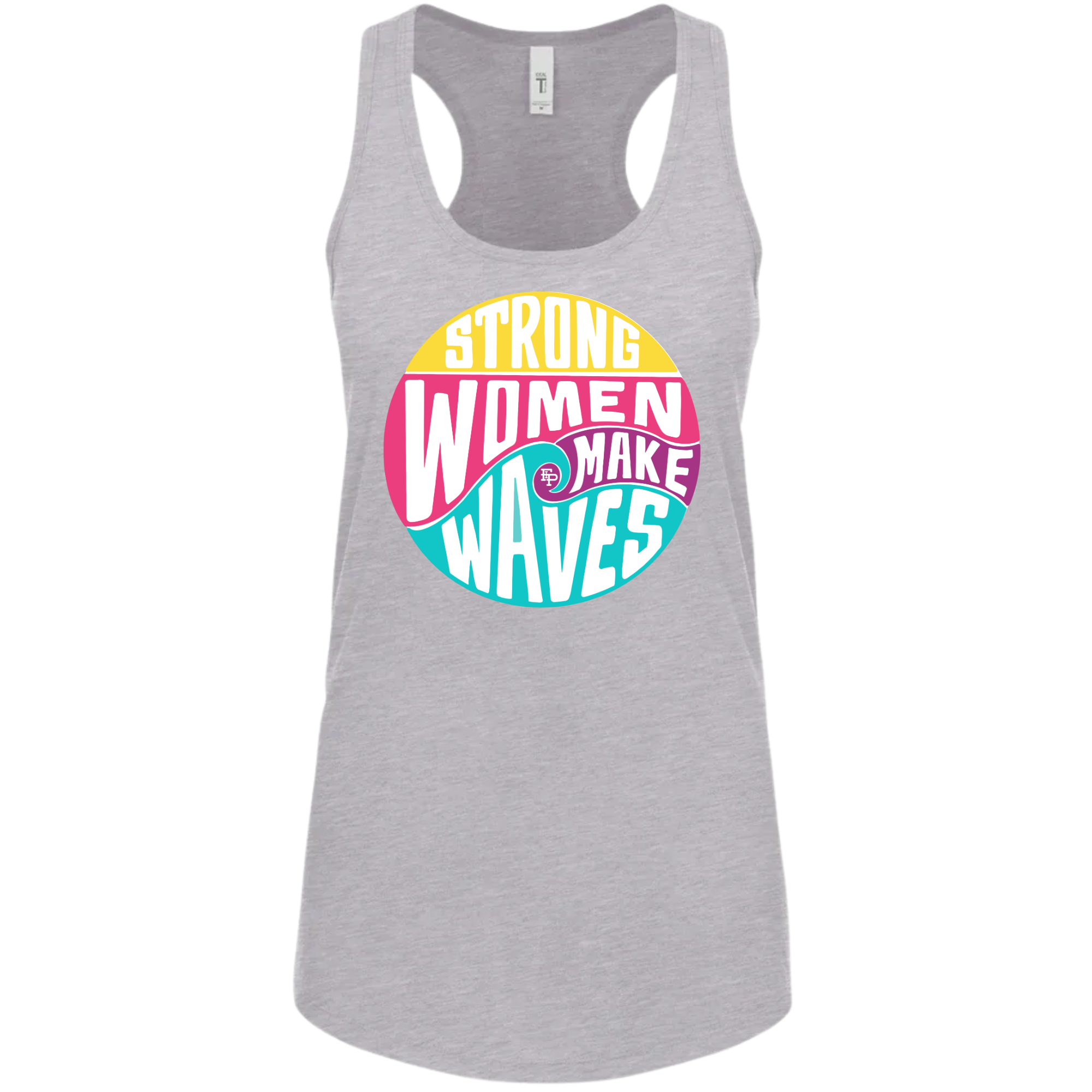 Strong Women Make Waves Tank – Flex it Pink