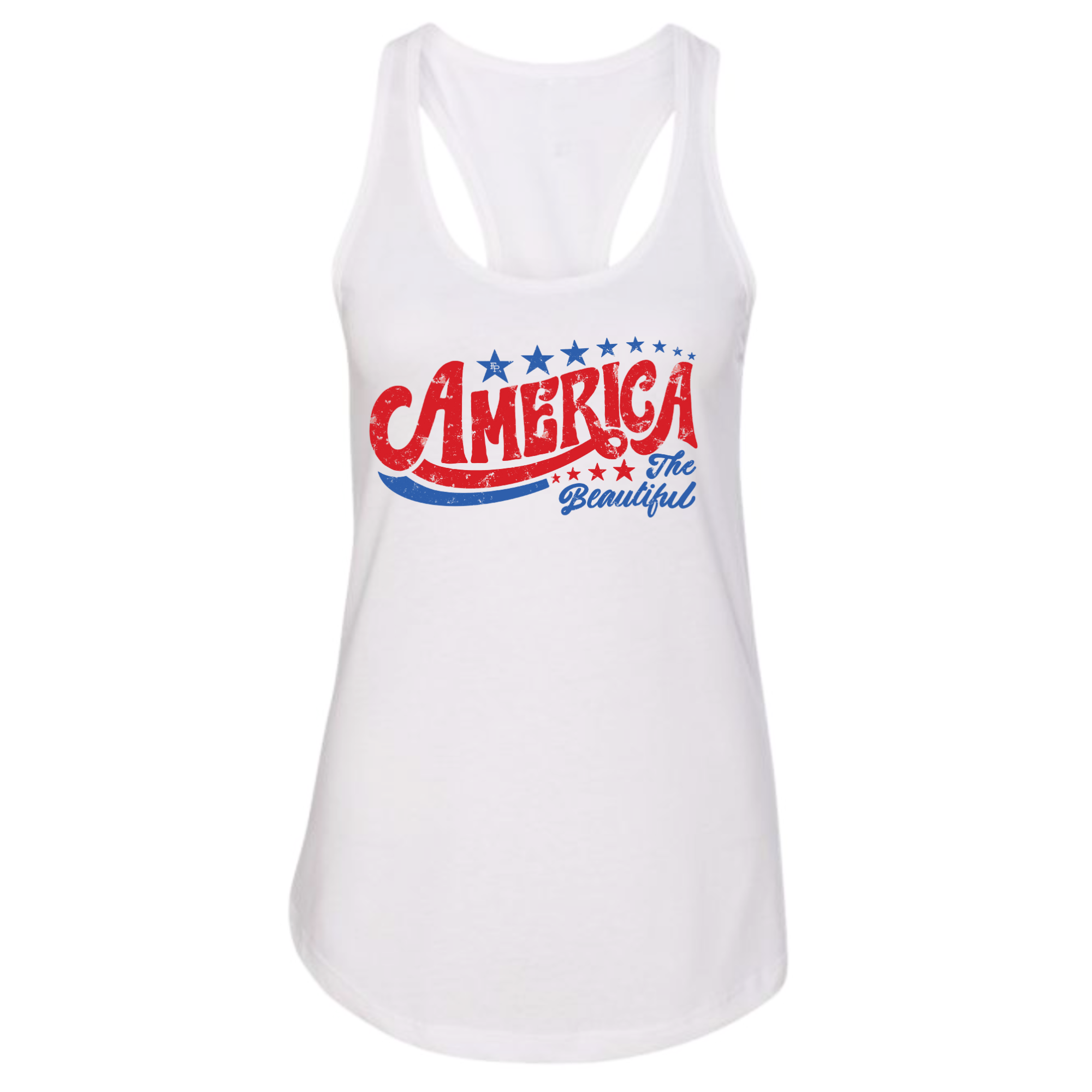 America the Beautiful Tank – Flex it Pink