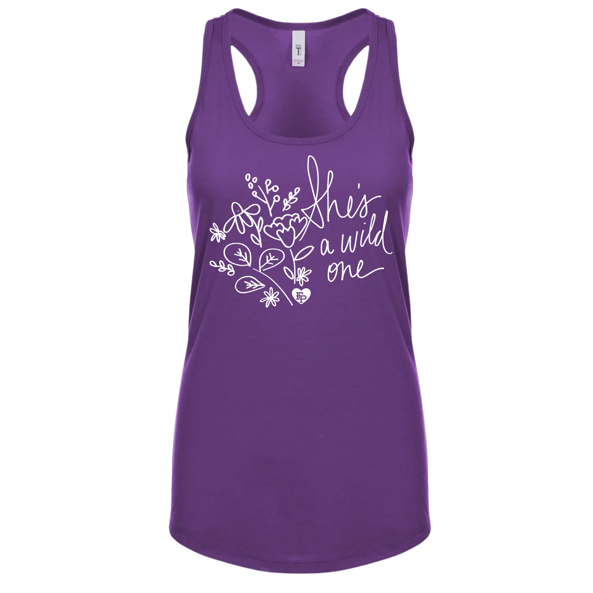 She's a Wild One Tank – Flex it Pink