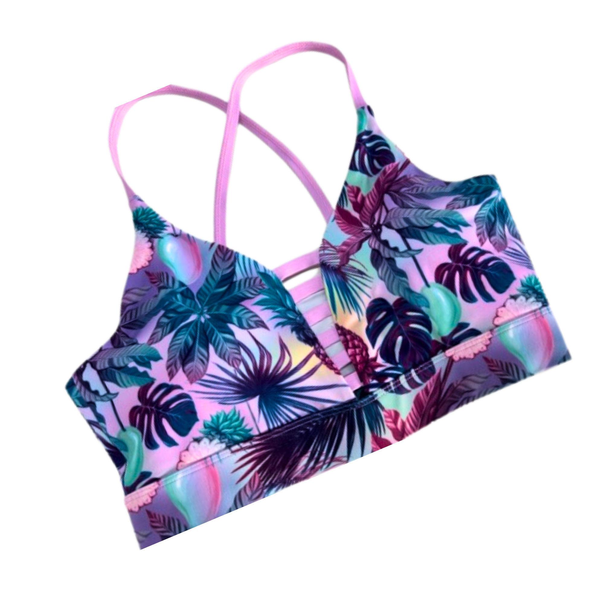 Paradise Power Sports Bra – Flex it Pink
