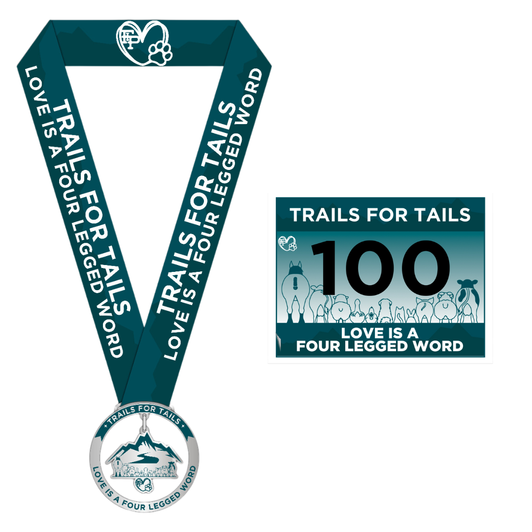 Trails For Tails Medal Only Pack – Flex it Pink