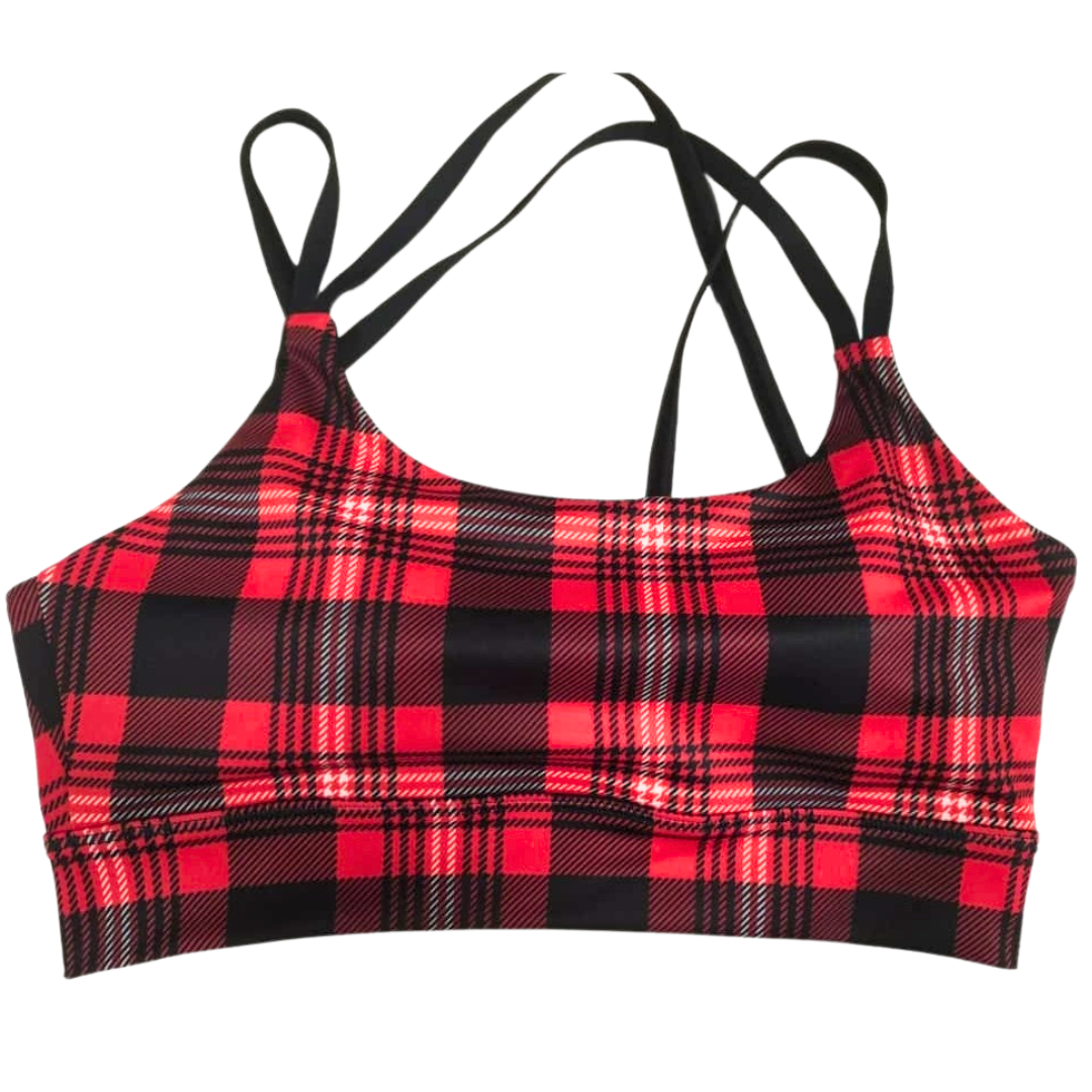 Buffalo Plaid Bra – Flex it Pink