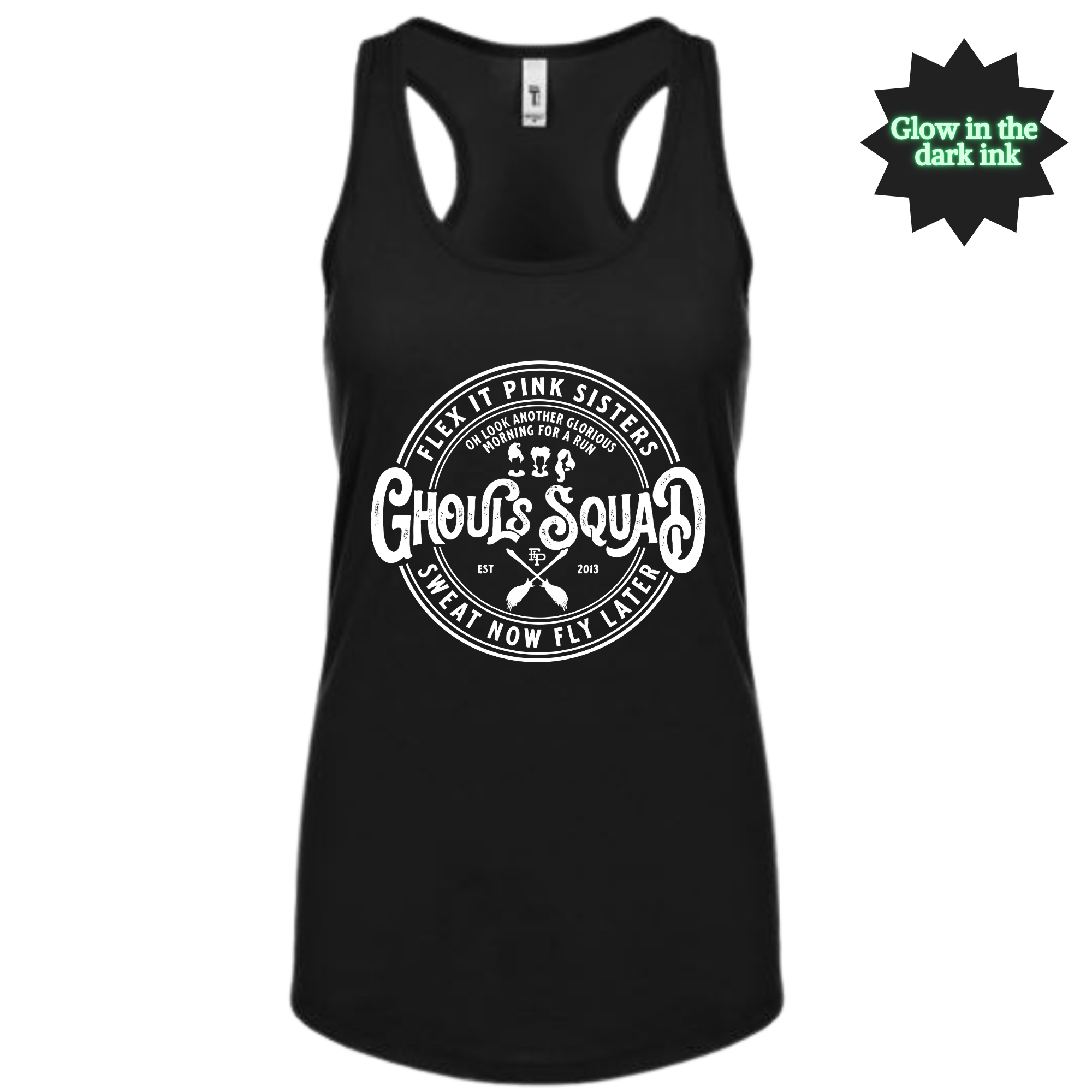 Ghouls Squad Tank – Flex it Pink