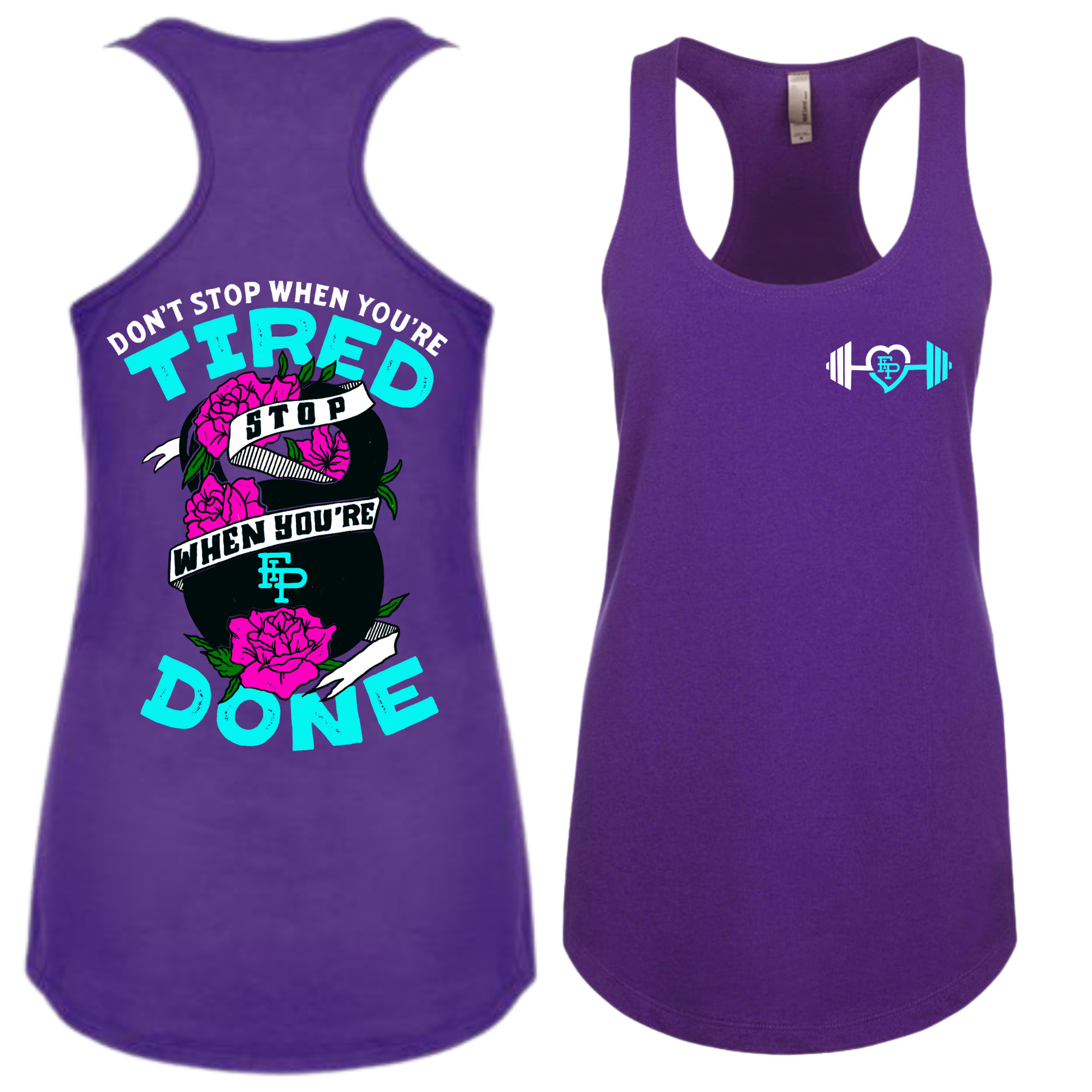 Dont Stop Tank – Flex it Pink