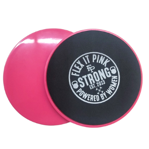 Sliding Workout Discs – Flex it Pink
